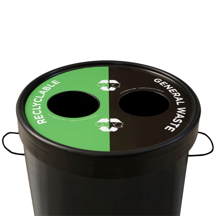Ecocylinder 2-waste Recycle Bin - WAWO