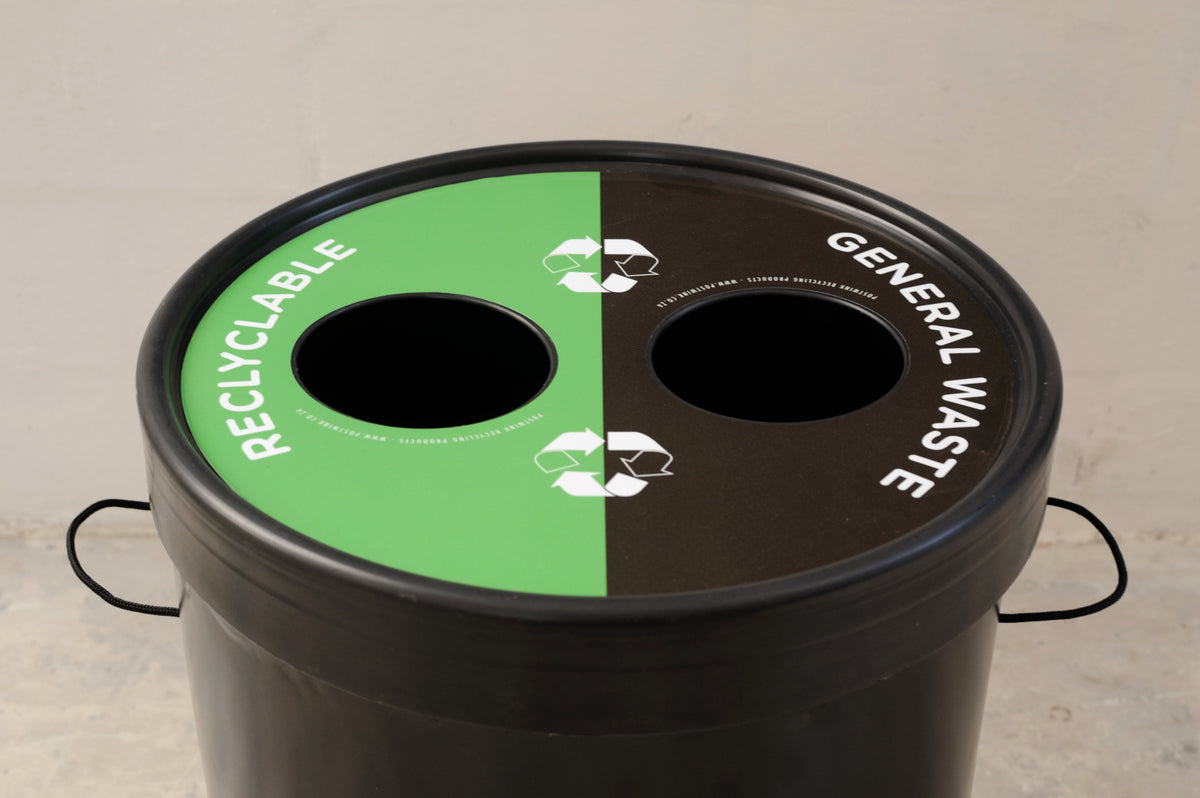 Ecocylinder 2-waste Recycle Bin - WAWO