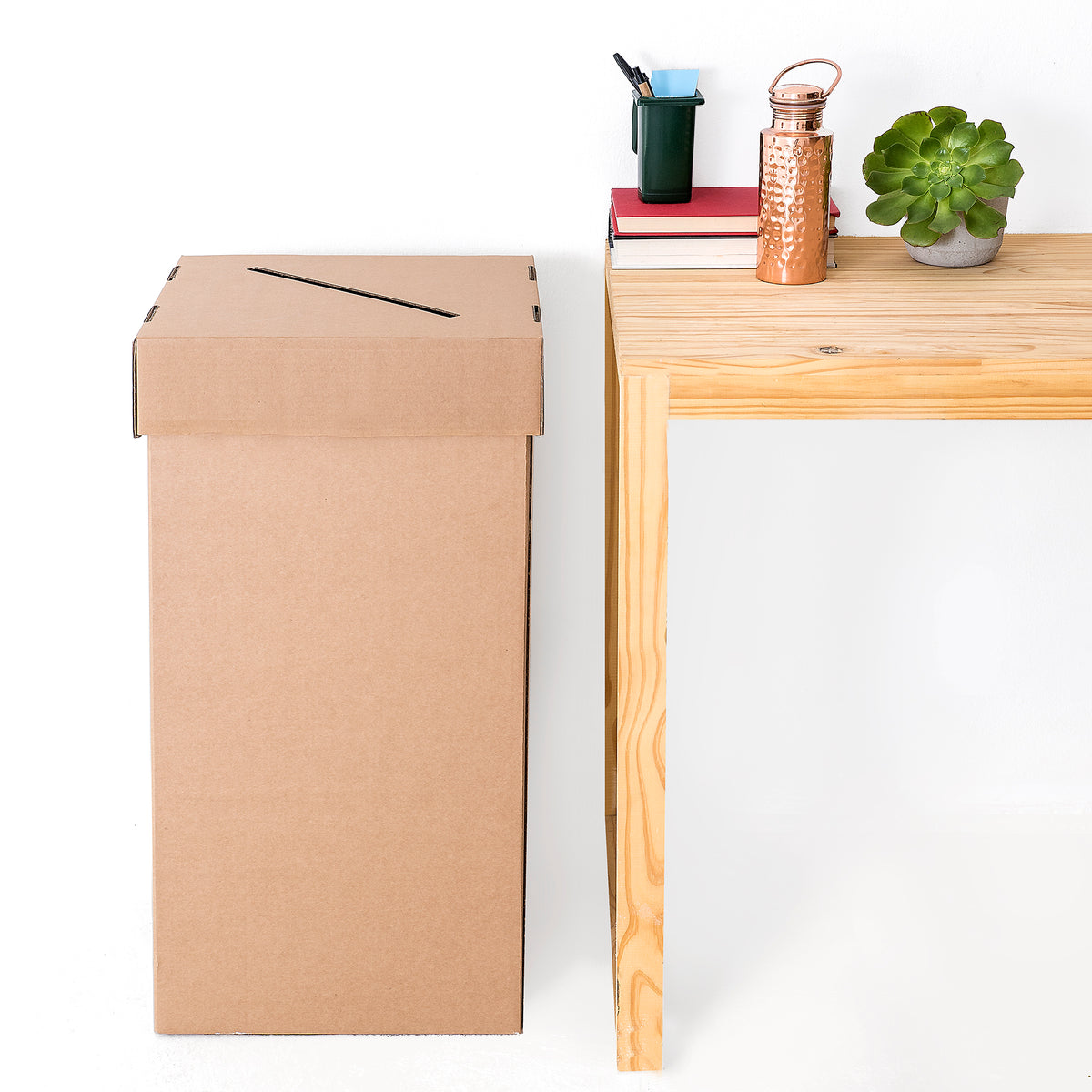 Cardboard Paper Bins - WAWO