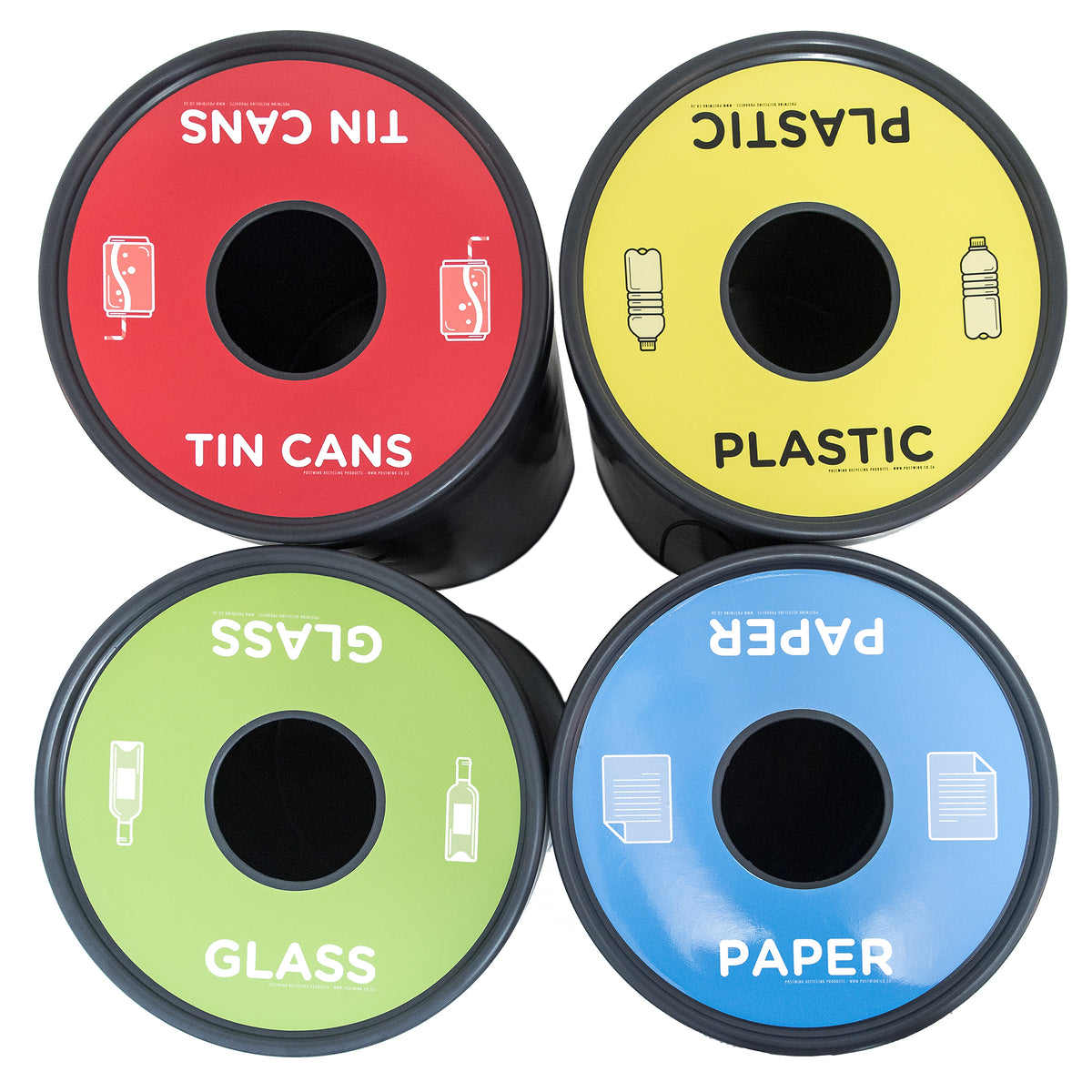 Ecocylinder 1-waste Recycle Bin - WAWO