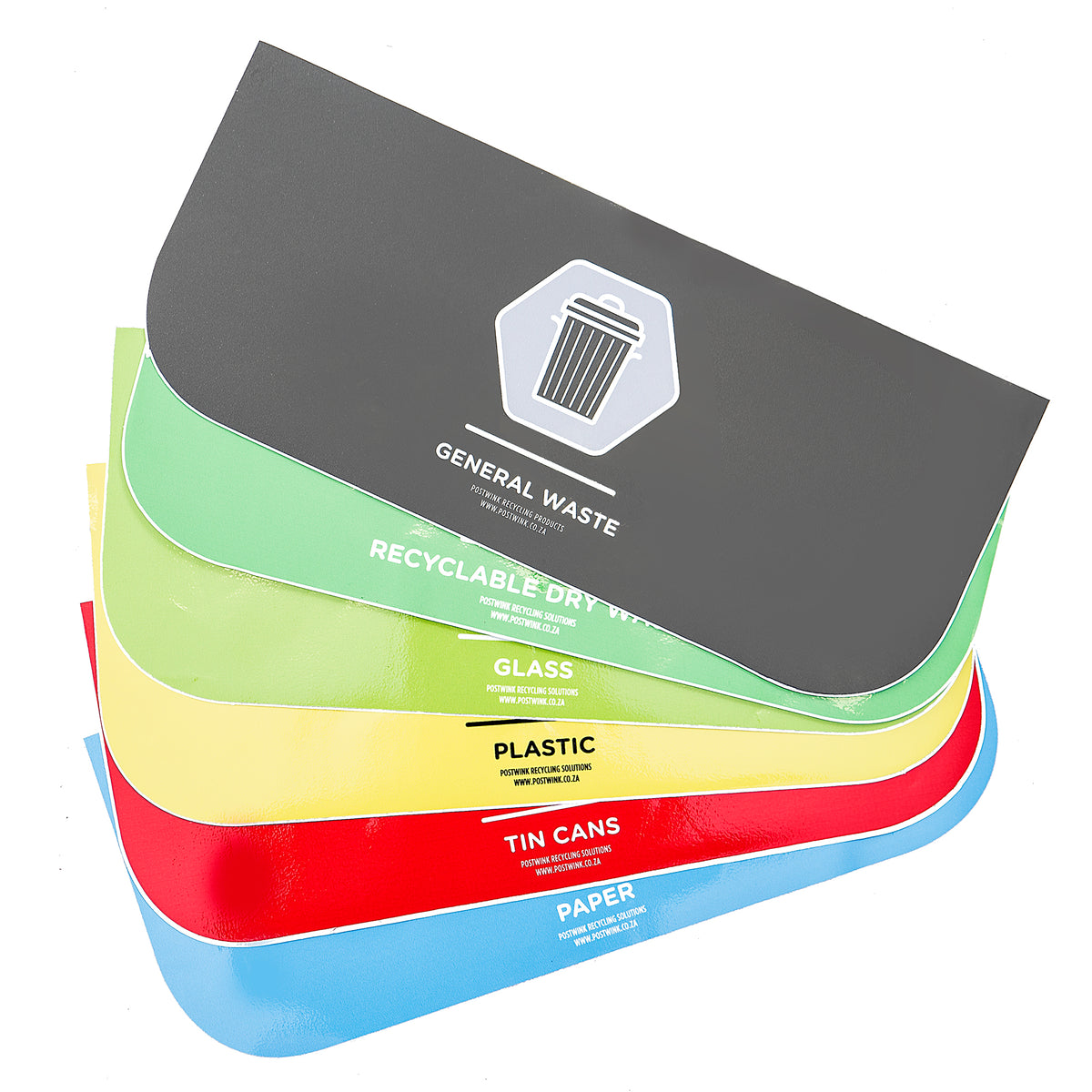 Recycling Stickers - Large - WAWO